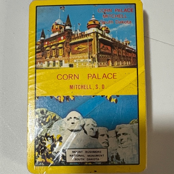 Other | Vintage Corn Palace Souvenir Playing Cards Sealed | Poshmark